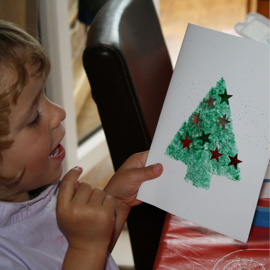 Easy Christmas Cards for Children | Mum In The Madhouse
