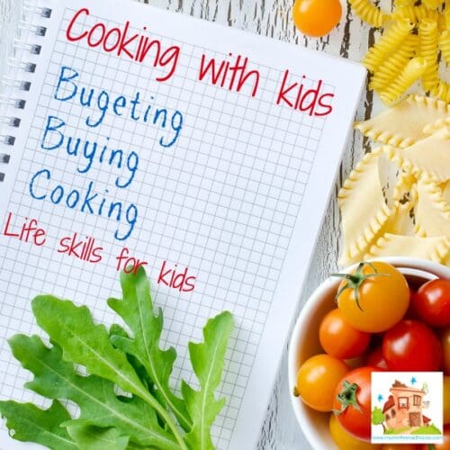 Cooking with kids - budgeting, buying and cooking - Mum In The Madhouse