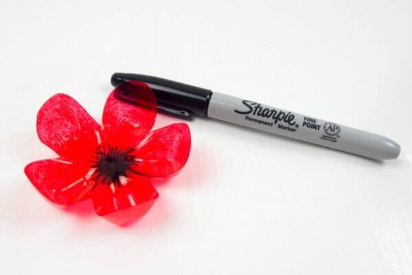 DIY Recycled Plastic Bottle Poppy Craft | Mum In The Madhouse