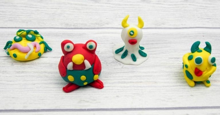 Polymer Clay Monsters | Mum In The Madhouse
