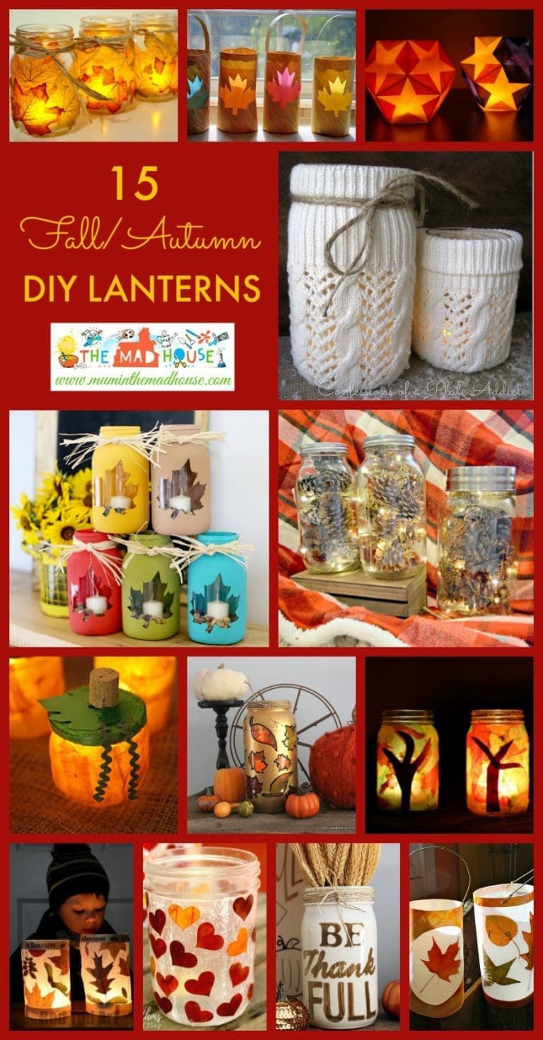 15 Fantastic Fall DIY Lanterns and Lights | Mum In The Madhouse