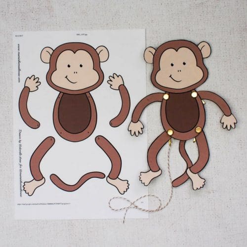 30+ Monkey Crafts and Activities for Preschoolers