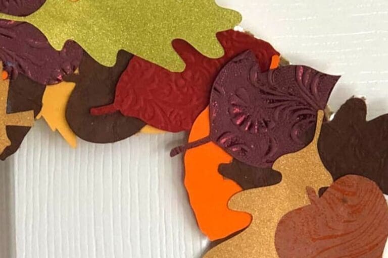 Autumn Leaves Template | Mum In The Madhouse