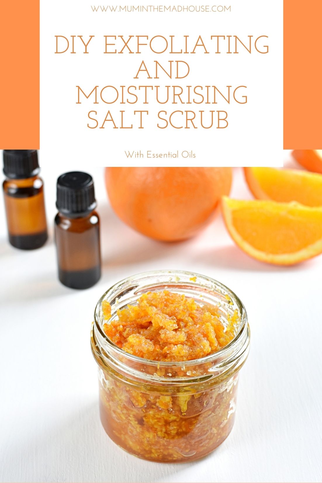 DIY Salt Scrub that is exfoliating and moisturising | Mum In The Madhouse