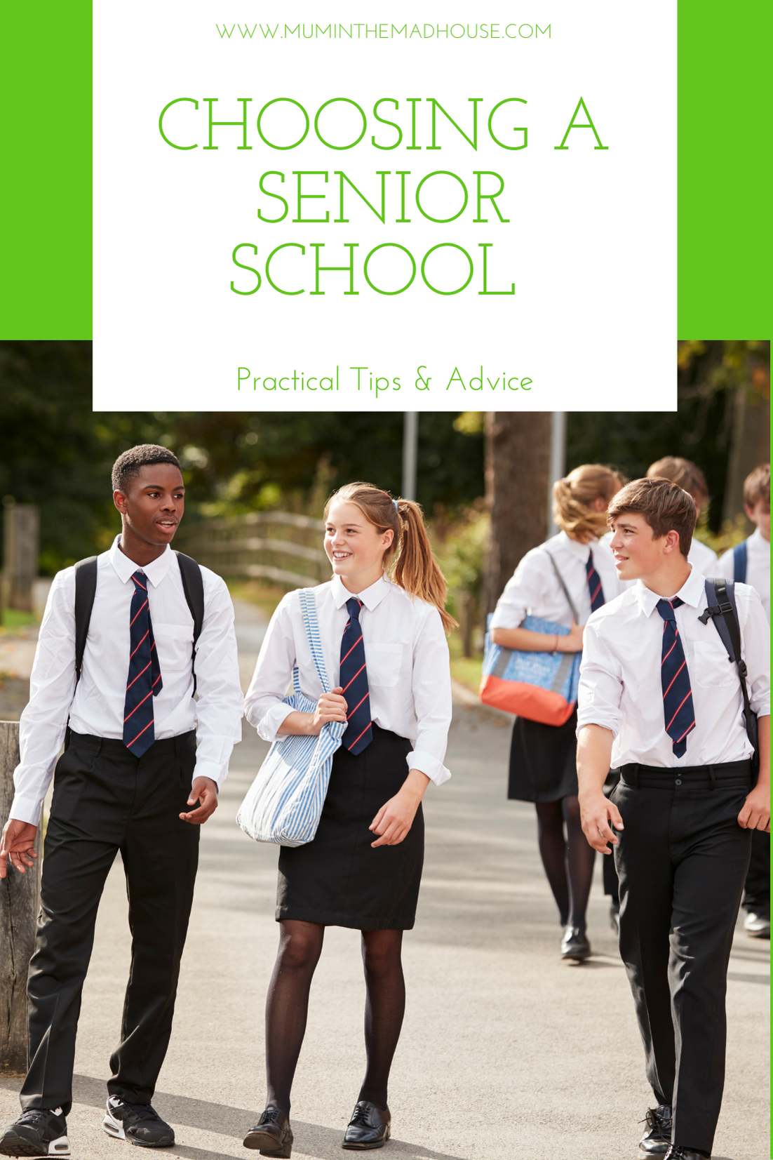 Tips for Choosing a Senior School - Mum In The Madhouse