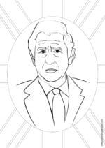 King Charles III Colouring Page Download | Mum In The Madhouse