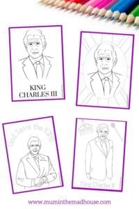 King Charles III Colouring Pages | Mum In The Madhouse