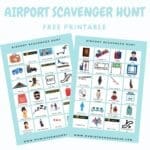 Airport Scavenger Hunt: Free Printable for Fun Travel Adventures