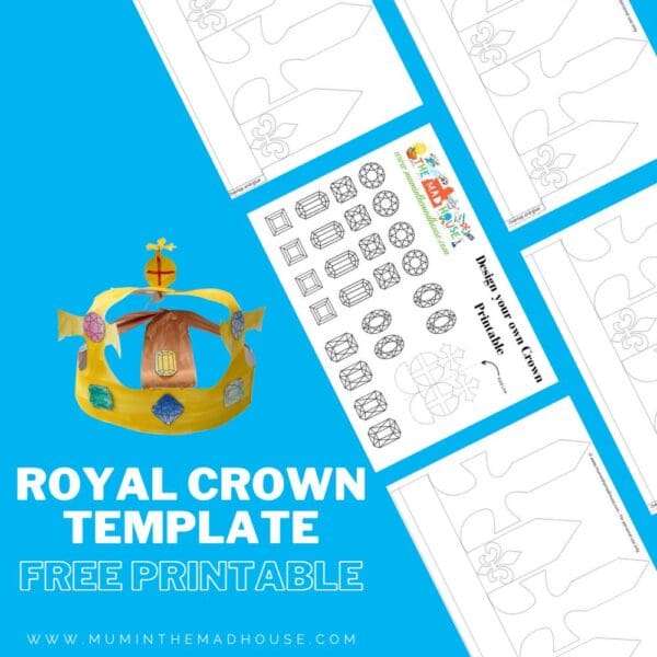 Free Royal Crown Printable - Mum In The Madhouse