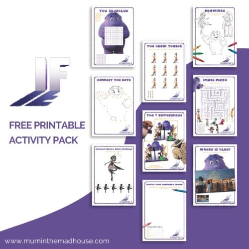 IF Movie Activity Pack Free Printable | Mum in the Mad House