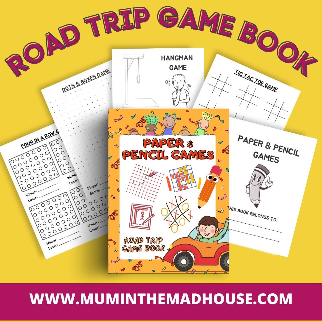 Road Trip Games Book | Mum In The Madhouse