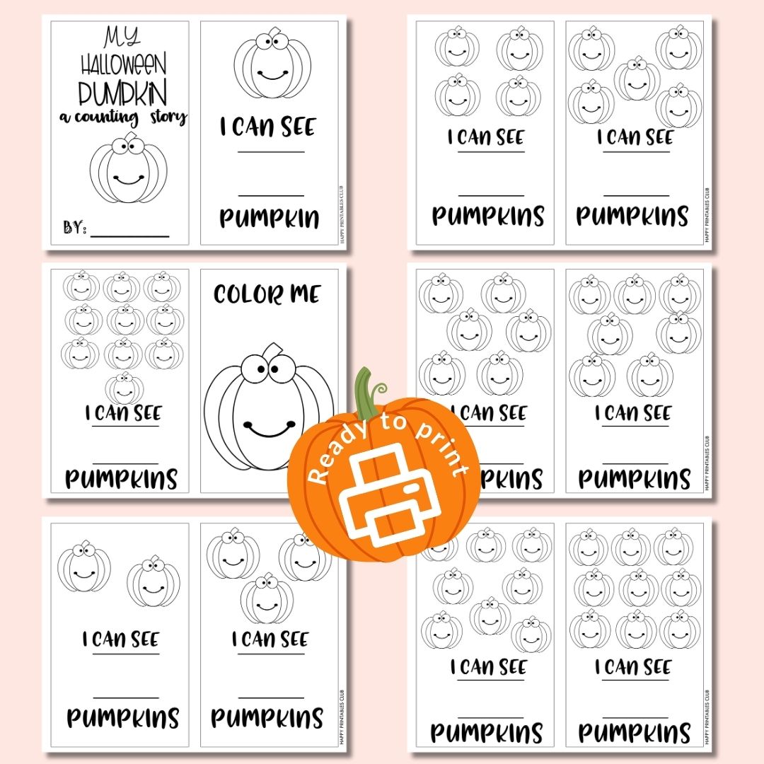 Free Count and Colour Pumpkins Worksheet | Mum In The Madhouse