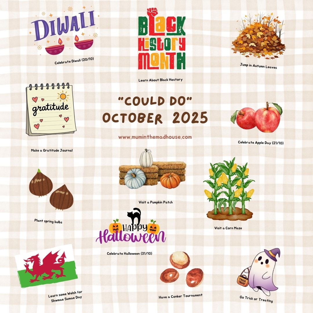 October Could-Do List: Family Activities, Festivals & Craft Ideas