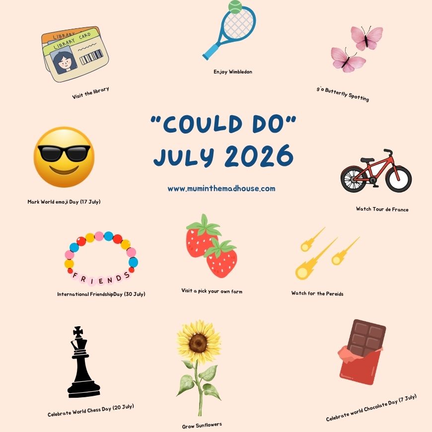 July Could Do List 2026: Family Activities, Seasonal Ideas and Summer Fun